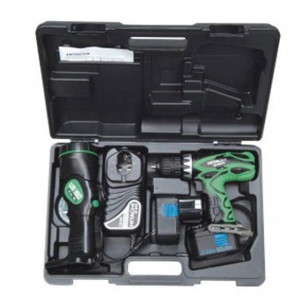 Máy khoan vặn vít dùng pin Hitachi DS14DVF3 chính hãng | Fact-Depot