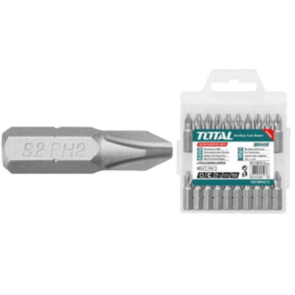 Mũi bắt vít vĩ nhựa Total TAC16PH223 50 mm chính hãng | Fact-Depot