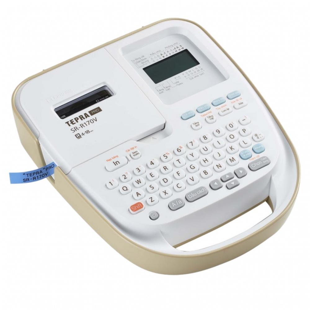 Máy in nhãn Tepra Pro SR-R170 KING JIM chính hãng | Fact-Depot
