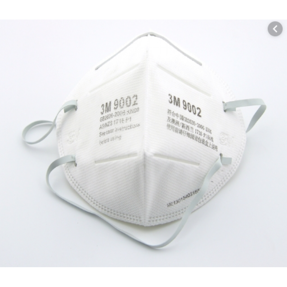 Khẩu trang chống bụi mịn PM2.5 3M 9002 (dây thun quàng gáy) chính hãng | Fact-Depot