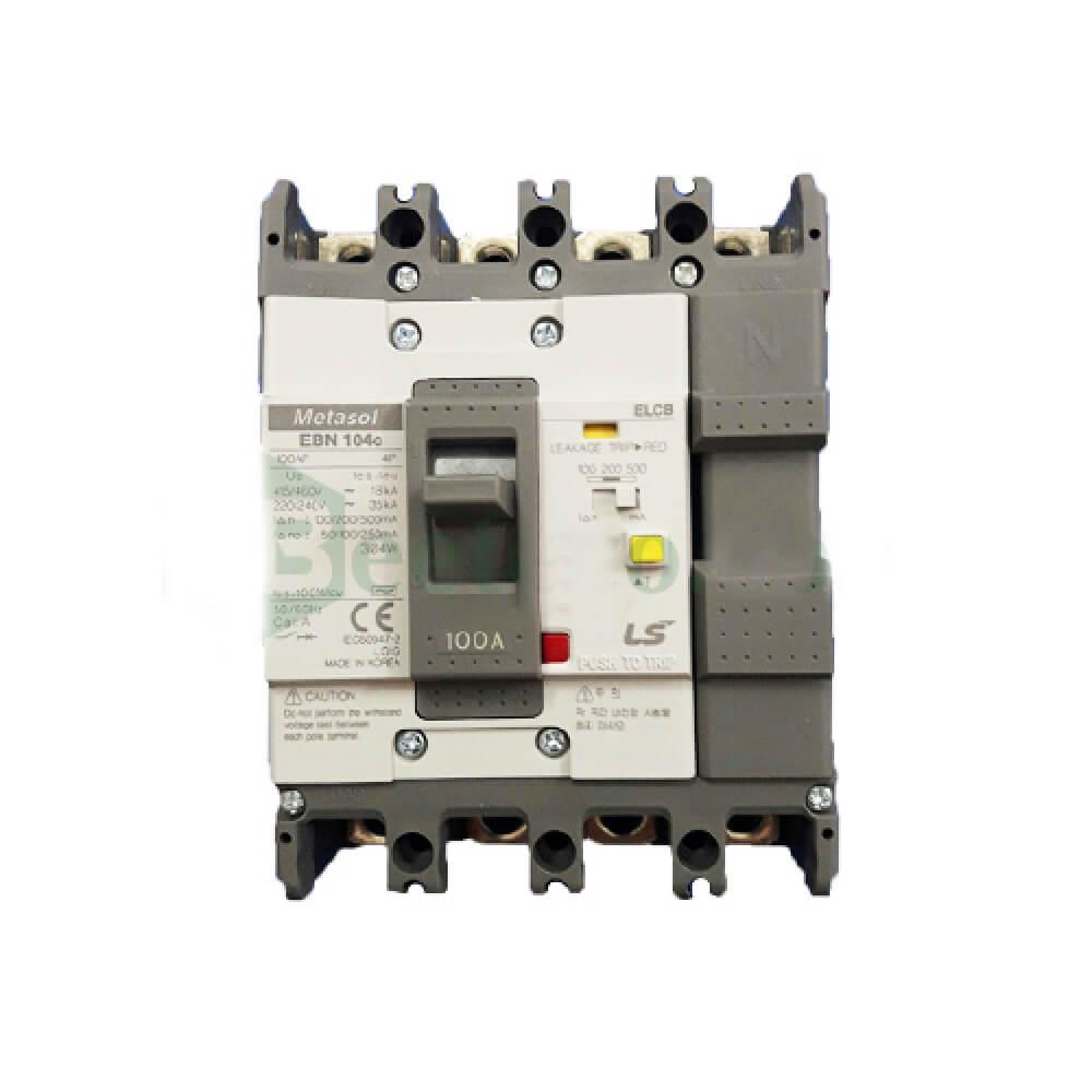 Cầu dao điện chống giật (aptomat) ELCB LS EBN104c 50A chính hãng | Fact ...