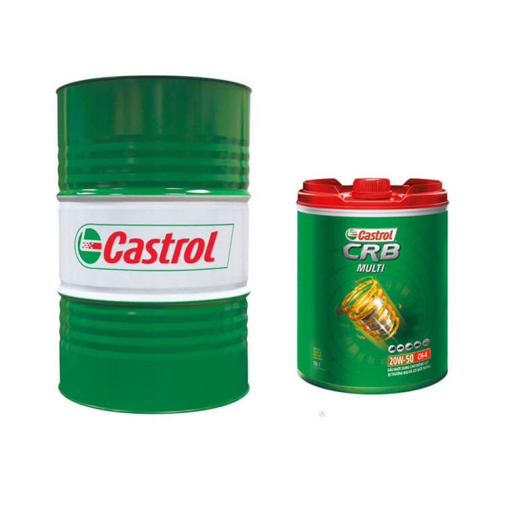 Dầu động cơ Castrol CRB MULTI 20W-50 CH-4 209L chính hãng | Fact-Depot