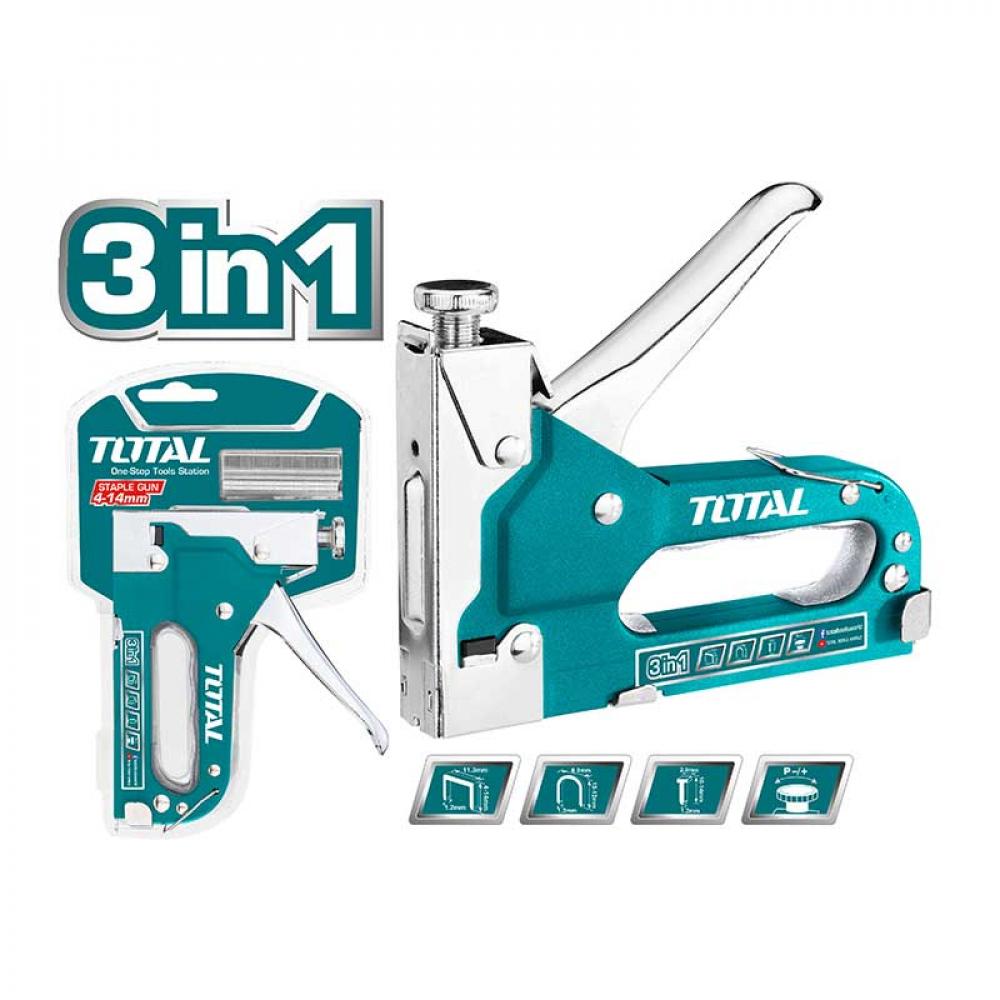 Kềm bấm ghim 3 trong 1 Total THT31143 chính hãng | Fact-Depot
