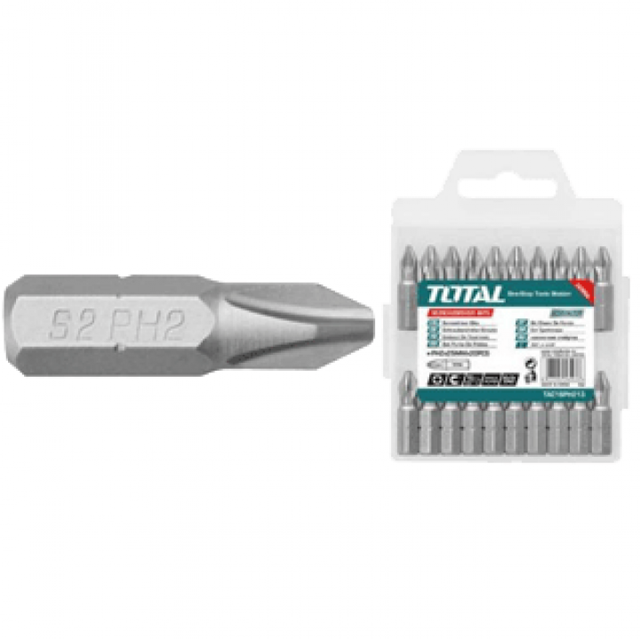 Mũi bắt vít vĩ nhựa Total TAC16PH223 50 mm chính hãng | Fact-Depot